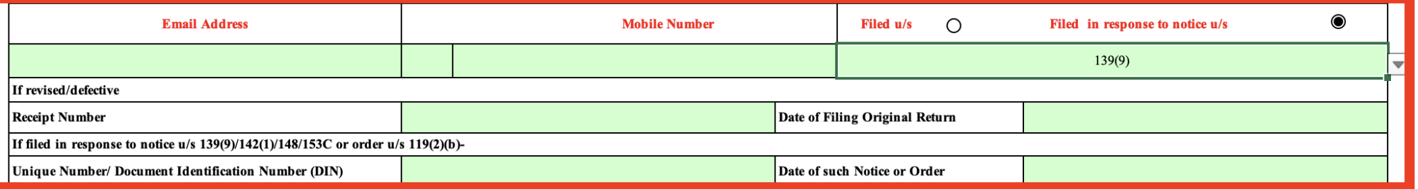 Defective ITR Notice 139(9) | How to Correct defective ITR